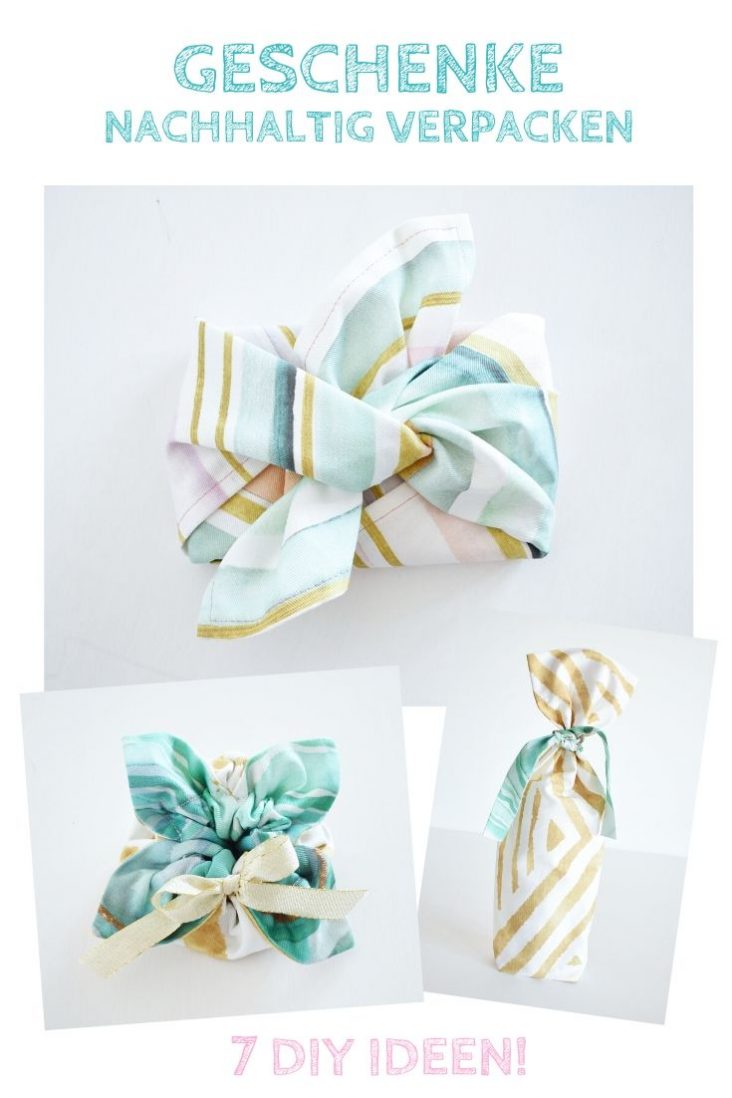 Geschenke nachhaltig verpacken* - DIY MODE