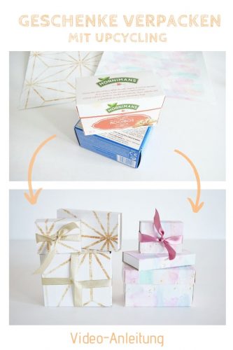 Geschenke nachhaltig verpacken* - DIY MODE