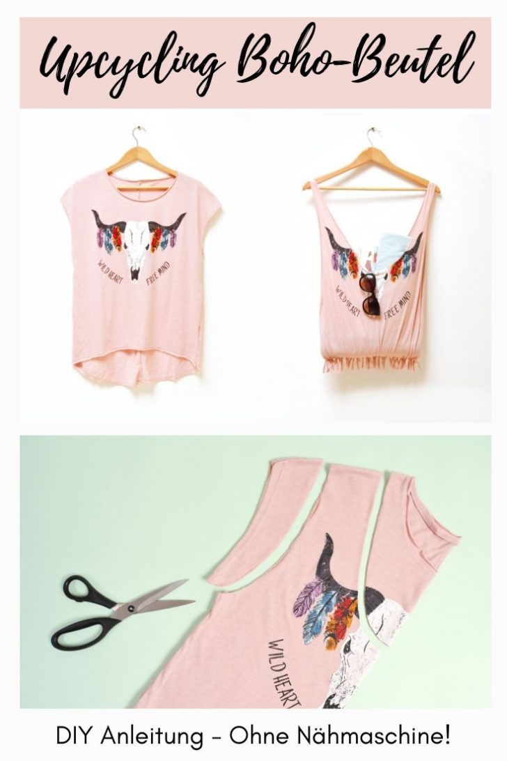 Fabelhafte T Shirt Upcycling Ohne Nahen Fotos
