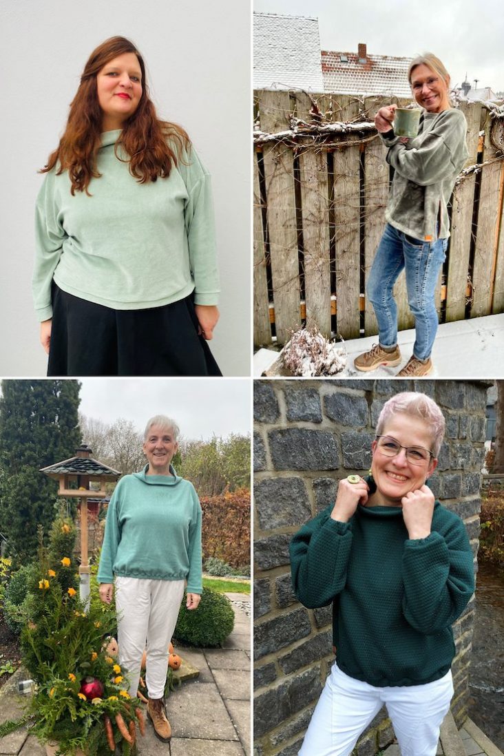 Easy Peasy Sweater "Zola" nähen / mit Schnittmuster - DIY MODE